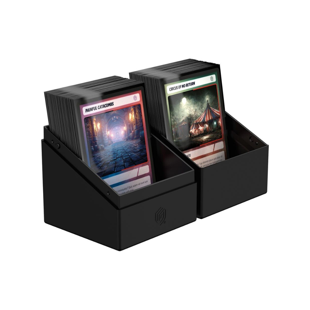 Ultimate Guard Boulder 100+ Solid Black | Hobby Collectors AU – Hobby ...