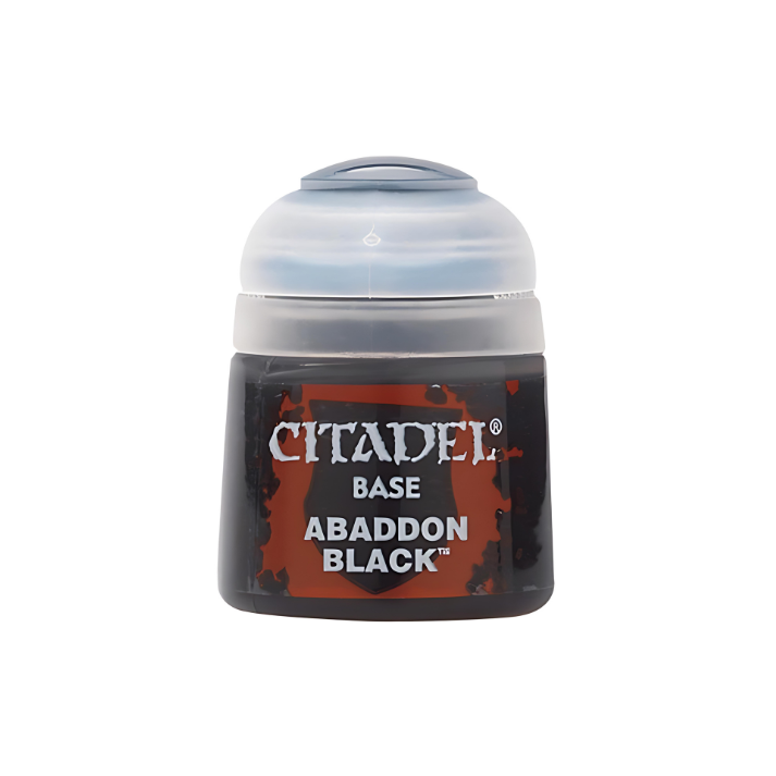 Citadel Base: Abaddon Black (12ml) – Hobby Collectors Australia